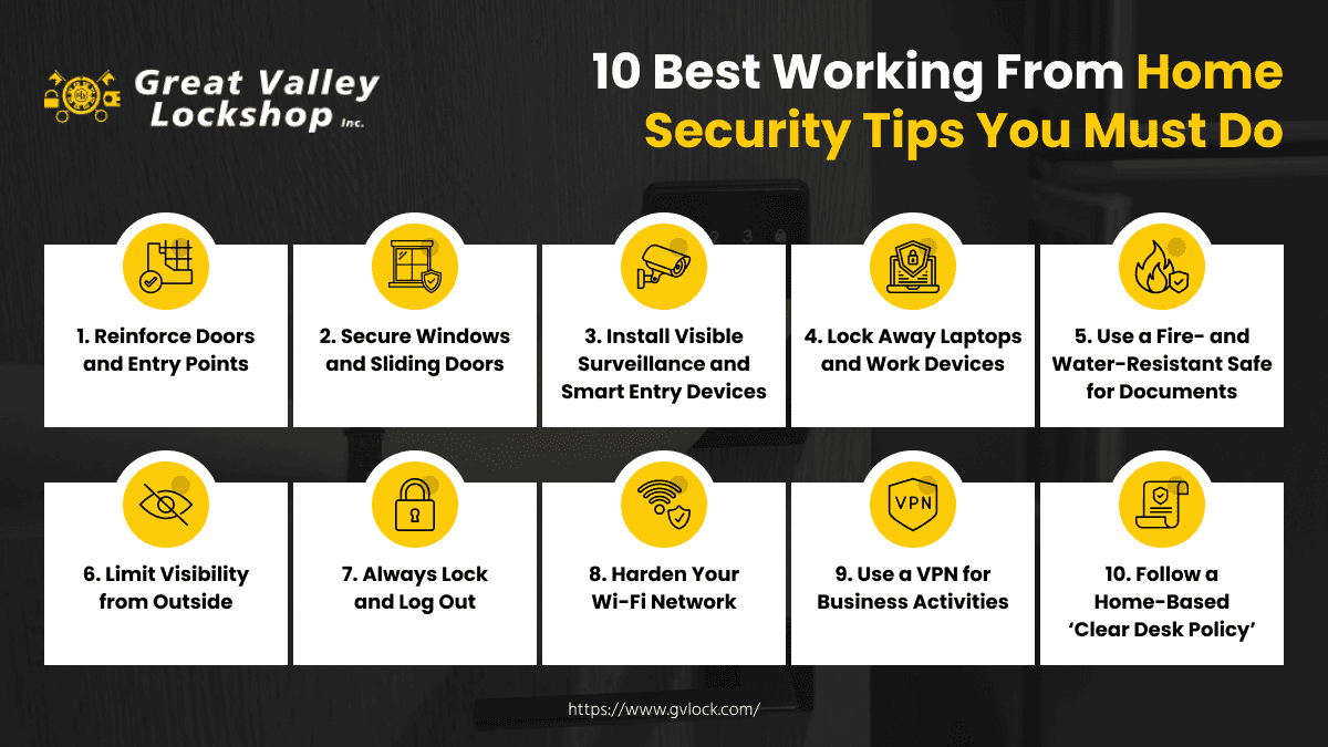 Best Working From Home Security Tips From Experts