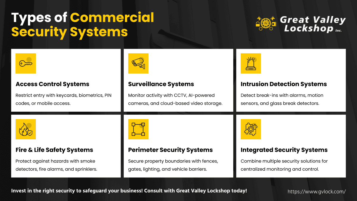 Types Of Commercial Security Systems Worth The Investment